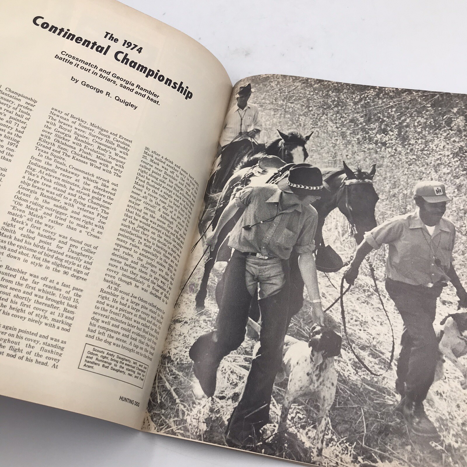 Hunting Dog Magazine April 1974 Vol. 9 No. 4 Big Game Coon Hound Beagle ...