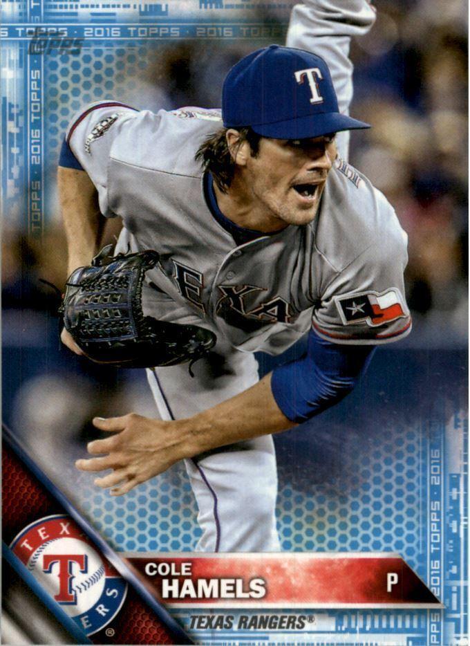 2016 Topps Mini - Cole Hamels #588 Blue /10 for sale online | eBay