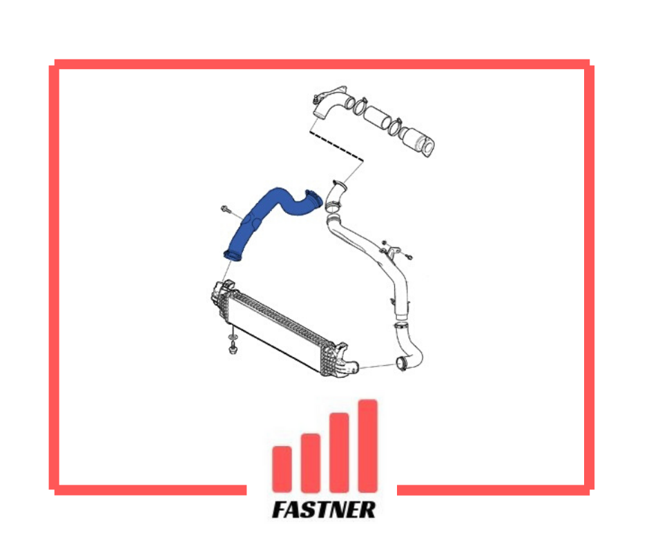 Fastner Tubo Intercooler Aria Turbo Ford Focus III 2.0 TDCi 31319716 ...