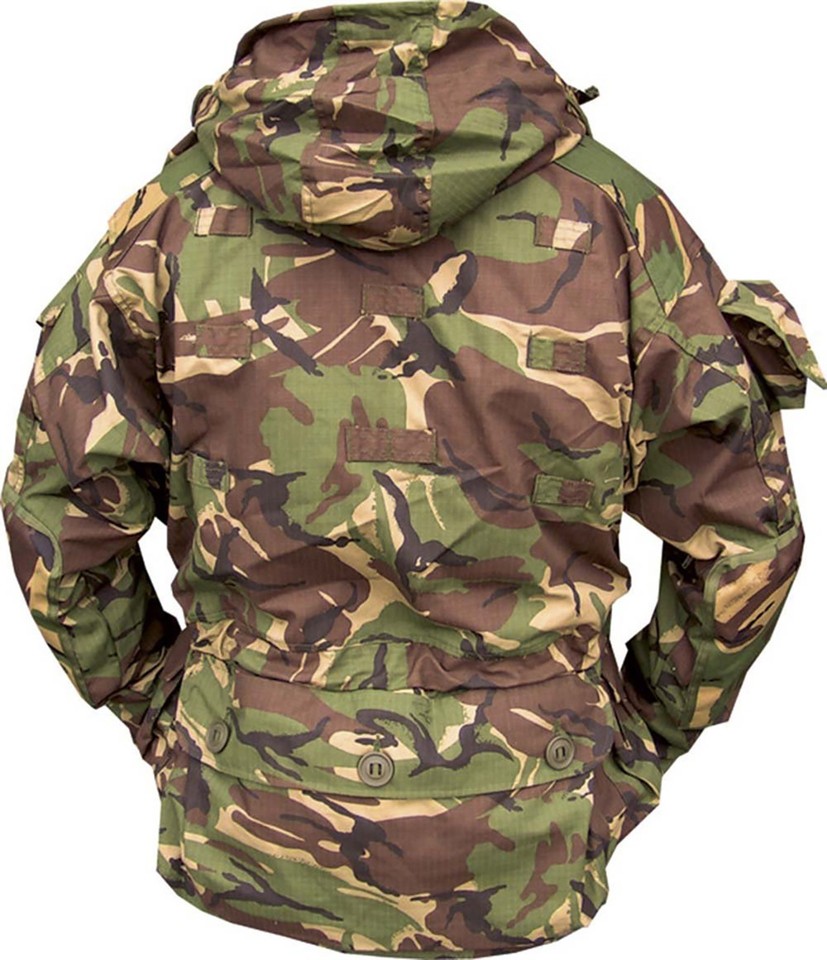 SAS Windproof DPM Woodland Camouflage sas Smock / Jacket ( Squadron ...