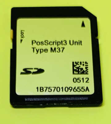 Generic PostScript3 Unit Type M37 for Ricoh IM C2500 C3000 C3500 C4500 C6000 | eBay