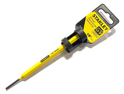 Stanley 1/8" x 6" Pin Punch High Grade Cr-V Steel 16-231 | eBay