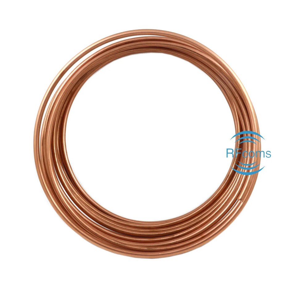 24M Semi rigid .250 RG401 75ohm with bare copper tube caxial cable ,6m ...