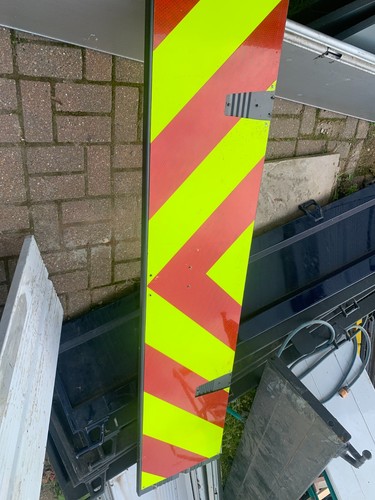 Black Tipper Tailgate with chevrons Renault 201cm | eBay UK