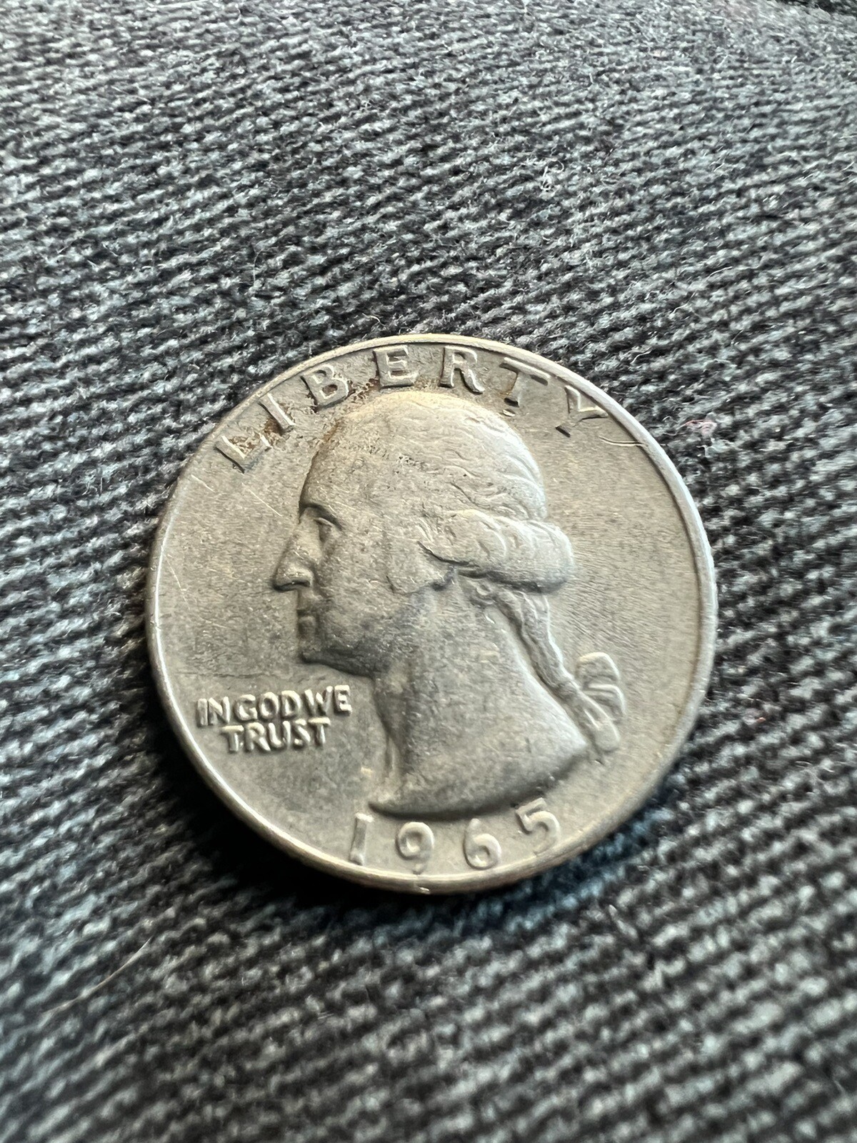 1965 quarter no mint mark error | eBay