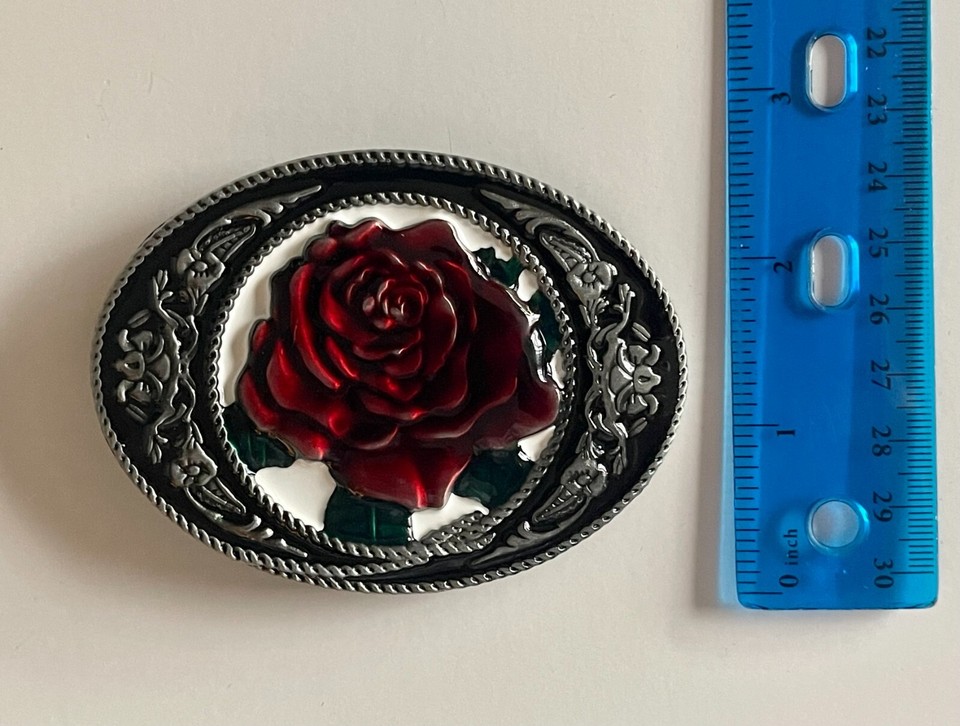 Rose Belt Buckle For Women Western Belt Buckles Pretty Girls Jewelry ...