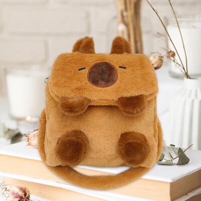 Capybara Backpack Cute Cartoon Backpack for Outdoor Indoor Backpacking ...