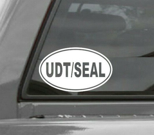 UDT/SEAL EURO OVAL Vinyl Window Decal U.S. NAVY | eBay