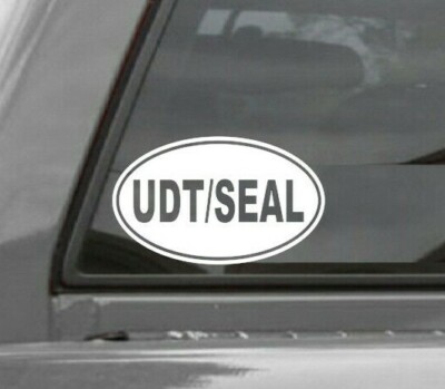 UDT/SEAL EURO OVAL Vinyl Window Decal U.S. NAVY | eBay