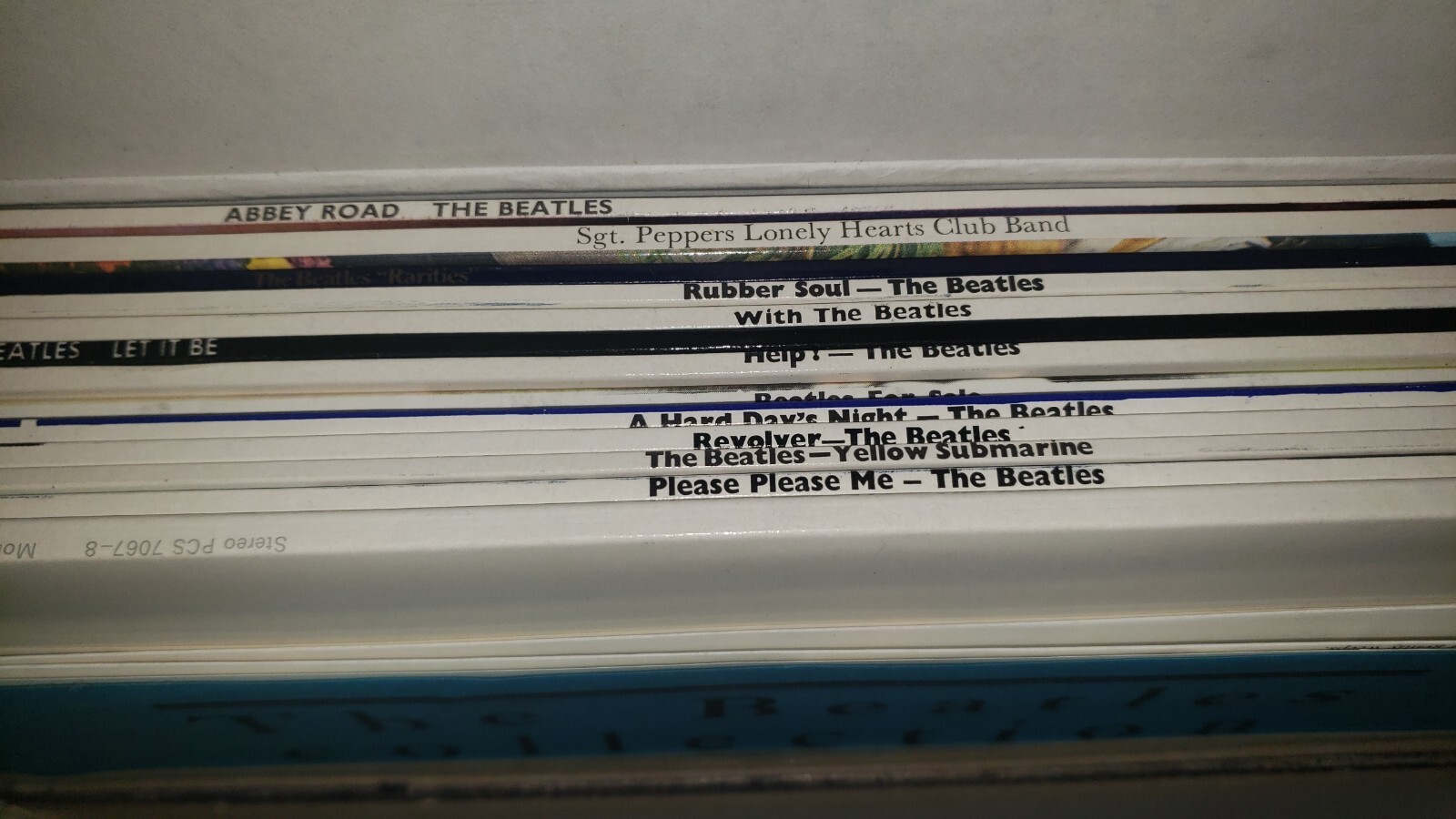 The Beatles Collection Blue Box Set All 14 Albums | eBay