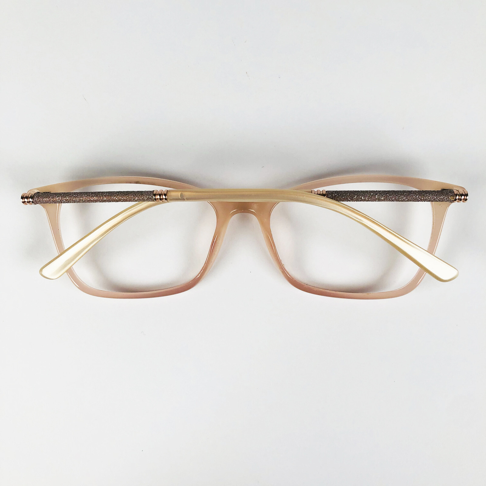 LOUIS MARCEL eyeglasses FROSTED PINK CATS EYE glasses frame MOD: RUBBED ...