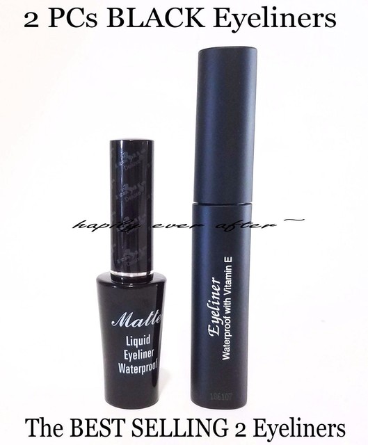 Italia Deluxe Eye Make Up 3 PC Bundle (Liquid Eyeliner+Mascara+Eyebrow ...