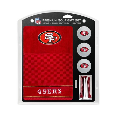 Team Golf Premium NFL Golf Gift Set: Embroidered Deluxe Golf Towel, 3 ...