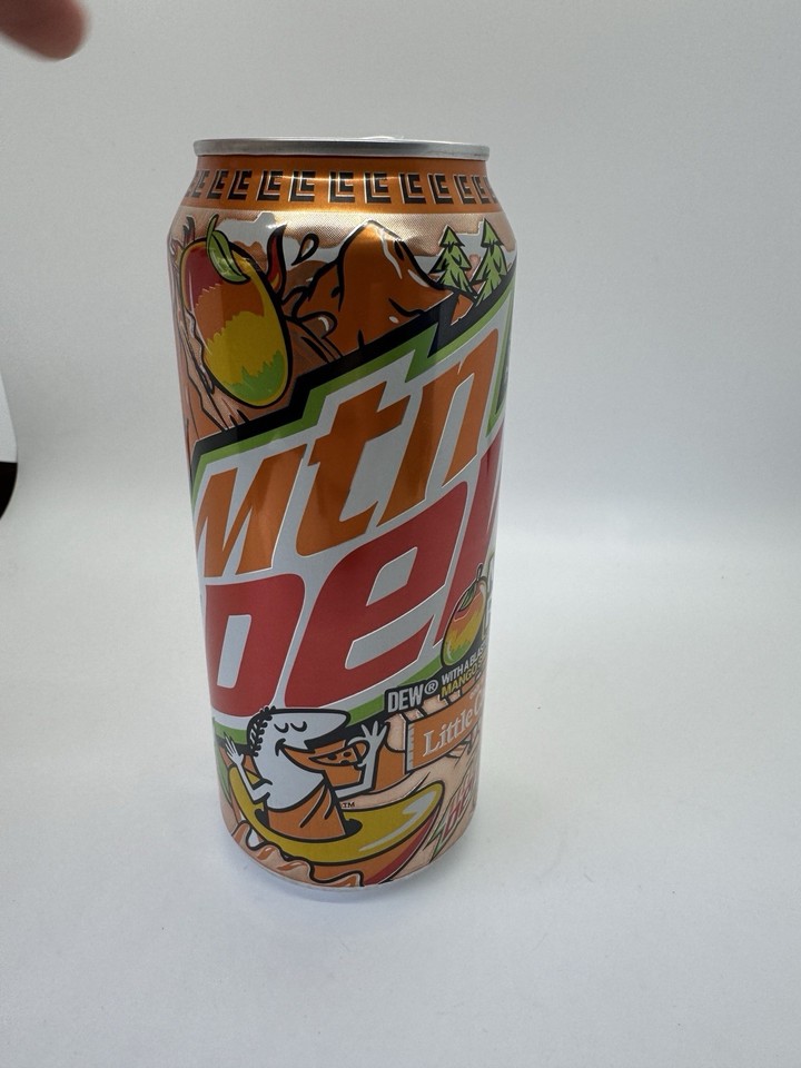 Mountain Dew Mango Rush Little Caesars Can Sweet Heat **Empty** Rare ...