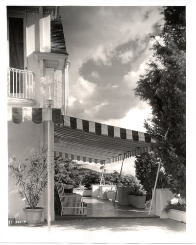 MARY PICKFORD VINTAGE ORIGINAL Photo Of PICKFAIR Porch Area | eBay