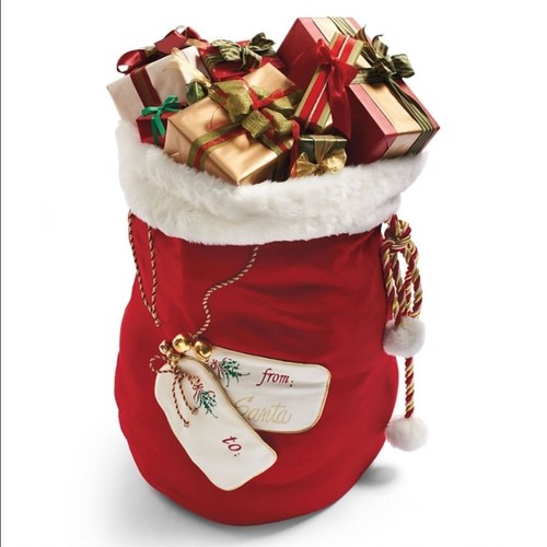 FRONTGATE Holiday 26" Christmas Large Santa Costume Gift Bag Sack | eBay UK