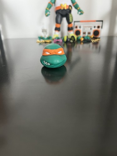 Super 7 TMNT Teenage Mutant Ninja Turtles Ultimates Rapper Mike Figure ...