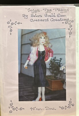 “Sugar The Tramp” By Helen Gould, 2001 Crescent Creations Doll Sewing ...