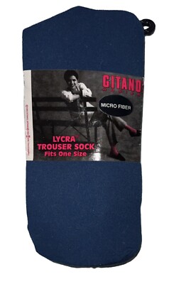 Socks Vintage Gitano Womens 90's Knee Length Trouser One Size Fits All ...