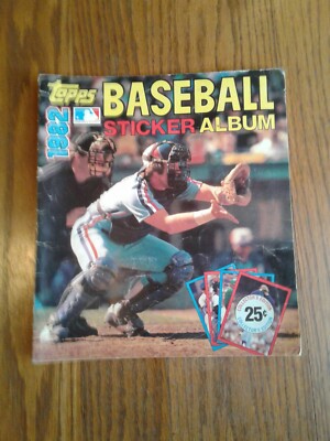 1982 Topps Baseball Sticker Album - Complete | eBay