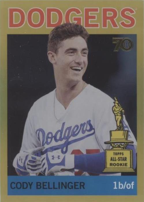 2021 Topps All-Star Rookie Cup - Photo Variation Cody Bellinger #84 ...