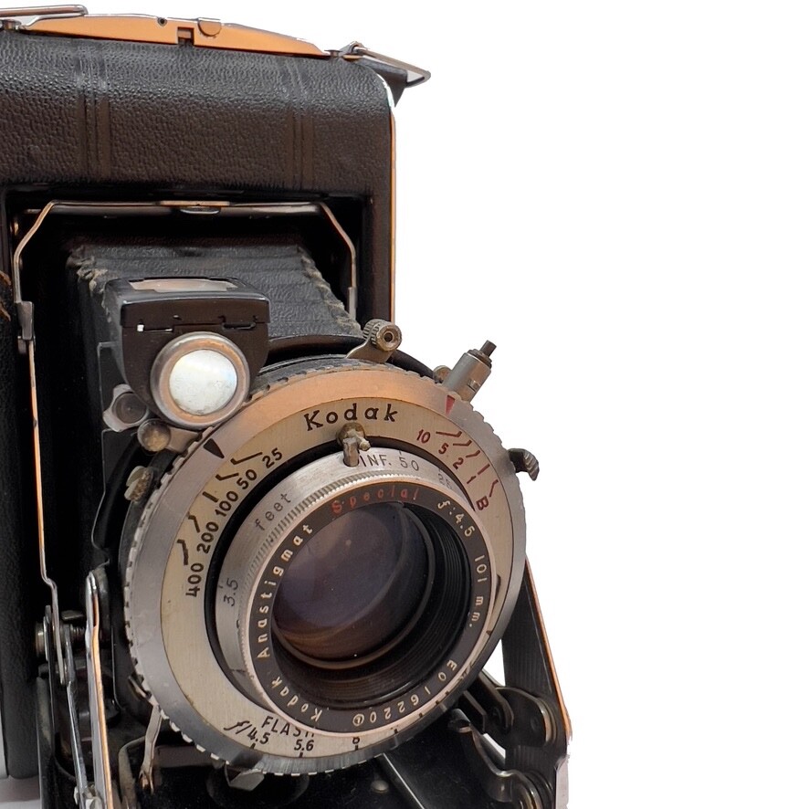 Kodak Supermatic Monitor Vintage Camera Flash Collapsible Bellows ...