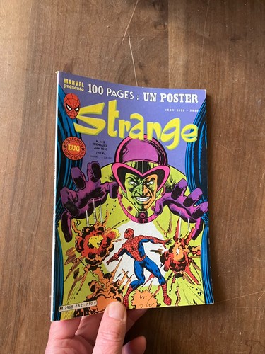 PETIT FORMAT BD COMICS STRANGE 162 lug marvel eo 1983 + POSTER ATTACHE | eBay
