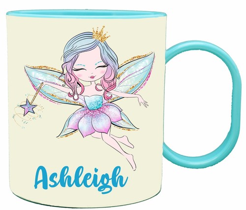 Personalised Fairy Cup Kids Children Girl Plastic Mug Birthday ...