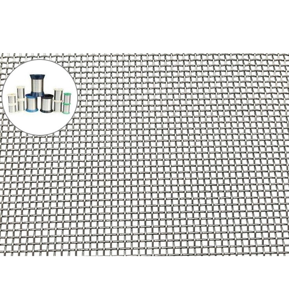 2 Sizes Mesh Rodent Proof Stainless Steel Vent Mesh Sheet Air Brick ...