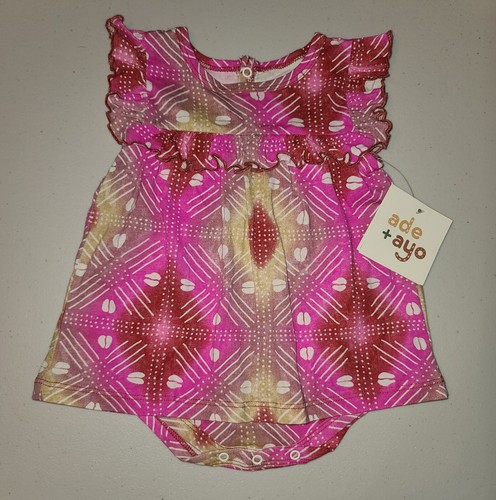 NEW INFANT BABY GIRLS ADE + AYO DRESS ROMPER SIZE 3-6 MONTHS | eBay
