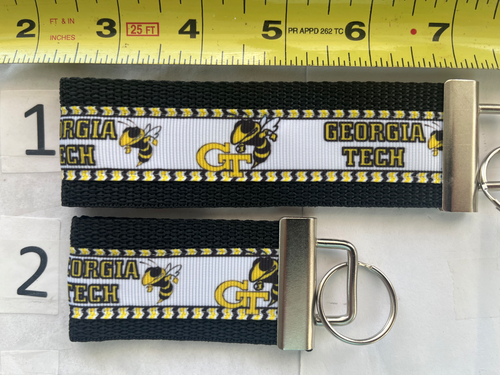 Georgia Tech Keychain yellowjacket Gift 4 Her Him Mom Dad Alumni Grad ...
