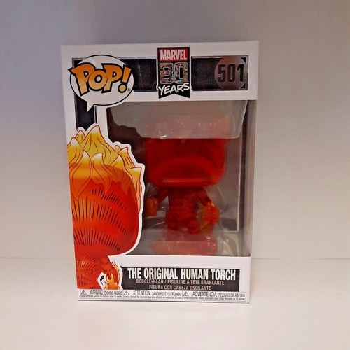Marvel 80th First Appearance Human Torch Pop! Vinyl Figure New Box | eBay