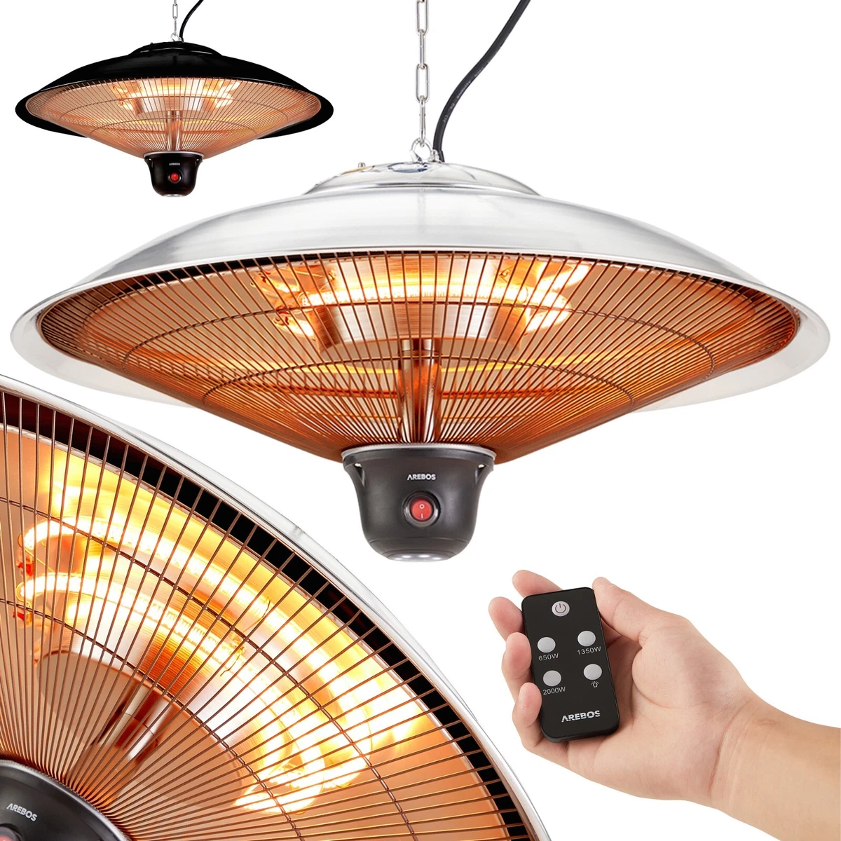 Infrared Heater Ceiling Fan | Shelly Lighting