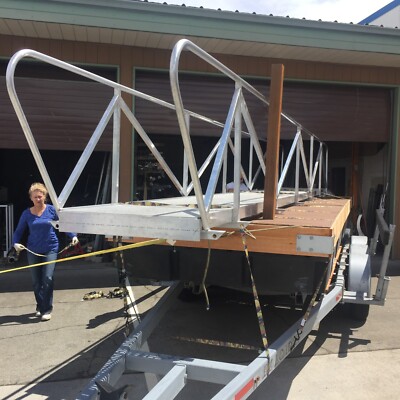 aluminum gangway boat dock ramp | eBay