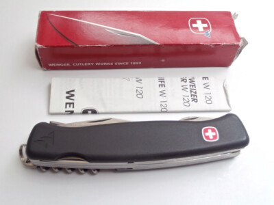 WENGER W 120 Taschenmesser 8 FunktionenXL Multitool GIANT Swiss Army ...