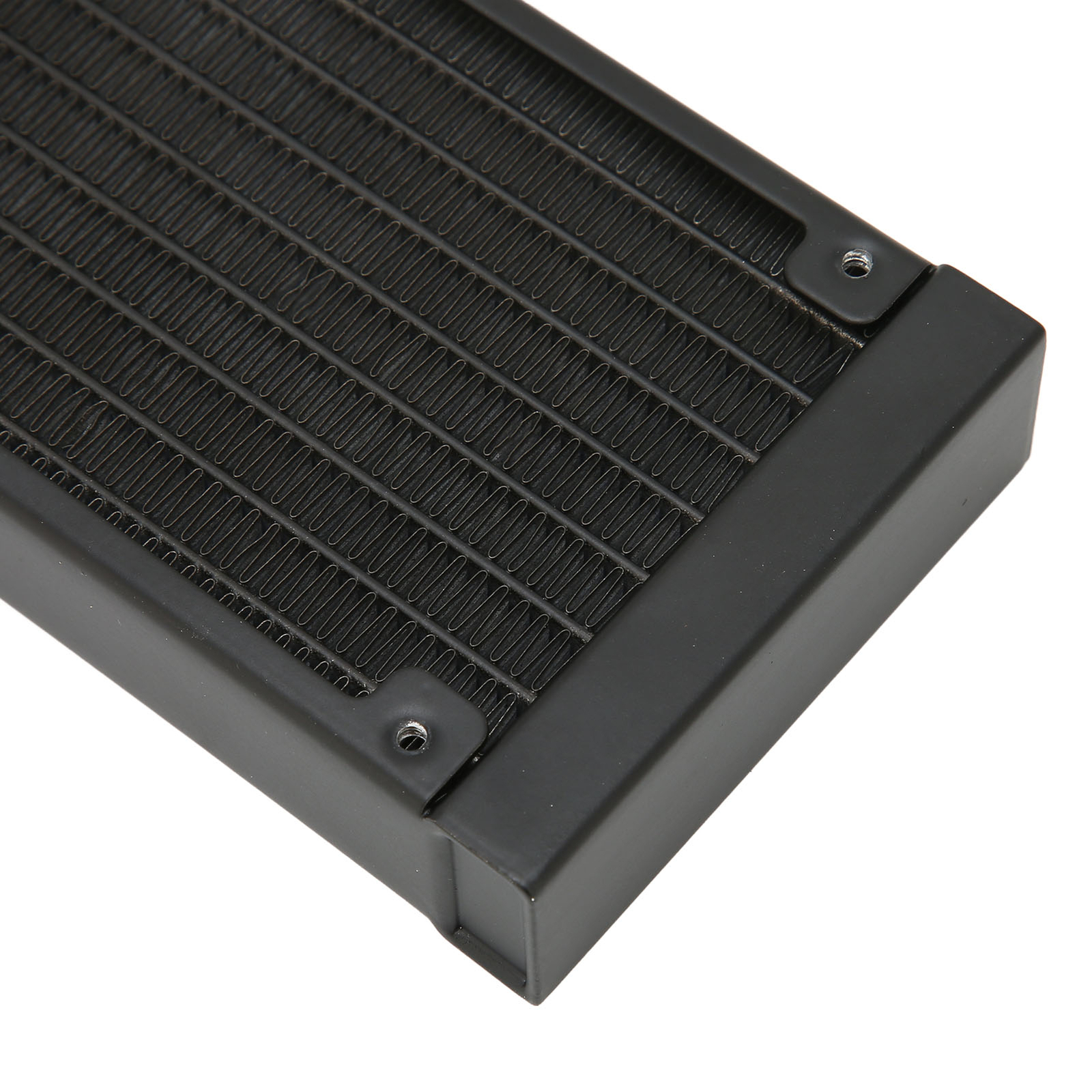 Water Cooling Radiator 8 Pipes G1/4 Thread 80mm Dual Fans Aluminum ...