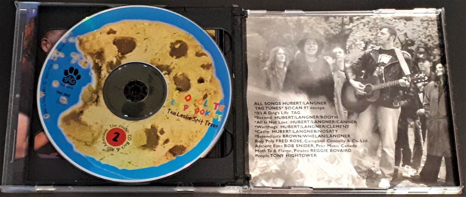 THE LESLIE SPIT TREEO - Chocolate Chip Cookies 2-CD Set 1996 Rare OOP ...