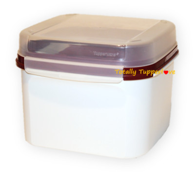 Tupperware #2 Signature Line Square Modular Mates 11 Cups Shutter Box ...