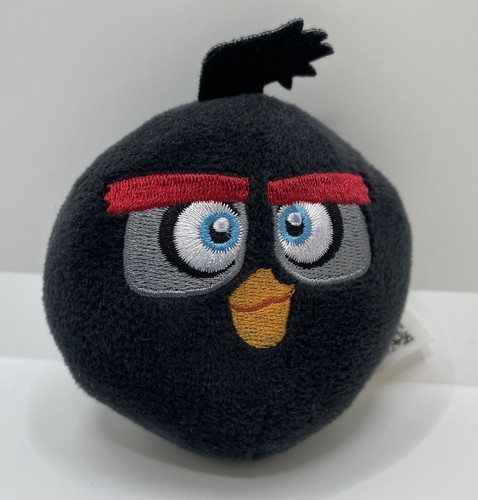Burger King BK 2021 Angry Birds Plush Black Bomb Bird | eBay