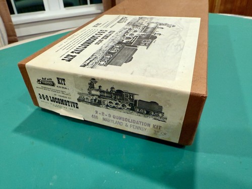 HO ROUNDHOUSE 486 2-8-0 LOCOMOTIVE OLD TIMER CONSOLIDATION KIT MARYLAND ...