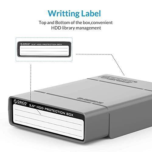 5pcs Multi Function HDD Protector Enclosure External Hard Drive ...