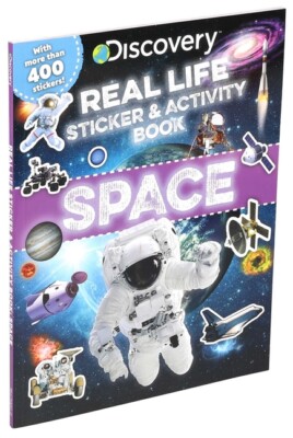 Discovery Real Life Sticker and Activity Book: Space 9781684128037| eBay
