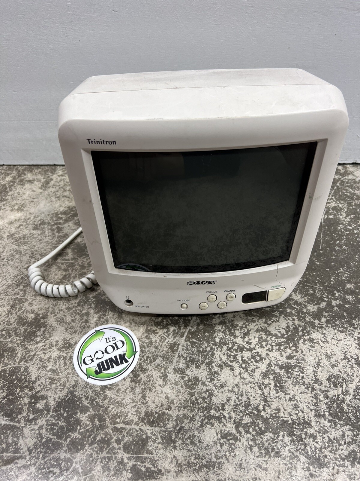 Sony Trinitron KV-9PT50 9" CRT Television for sale online | eBay