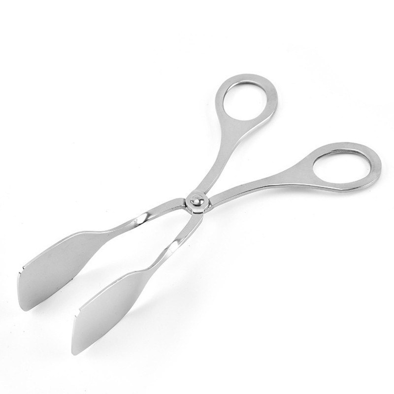 Heavy Duty Tongs, Stainless Steel Kitchen Tongs Cake Tongs Bread Tongs ...