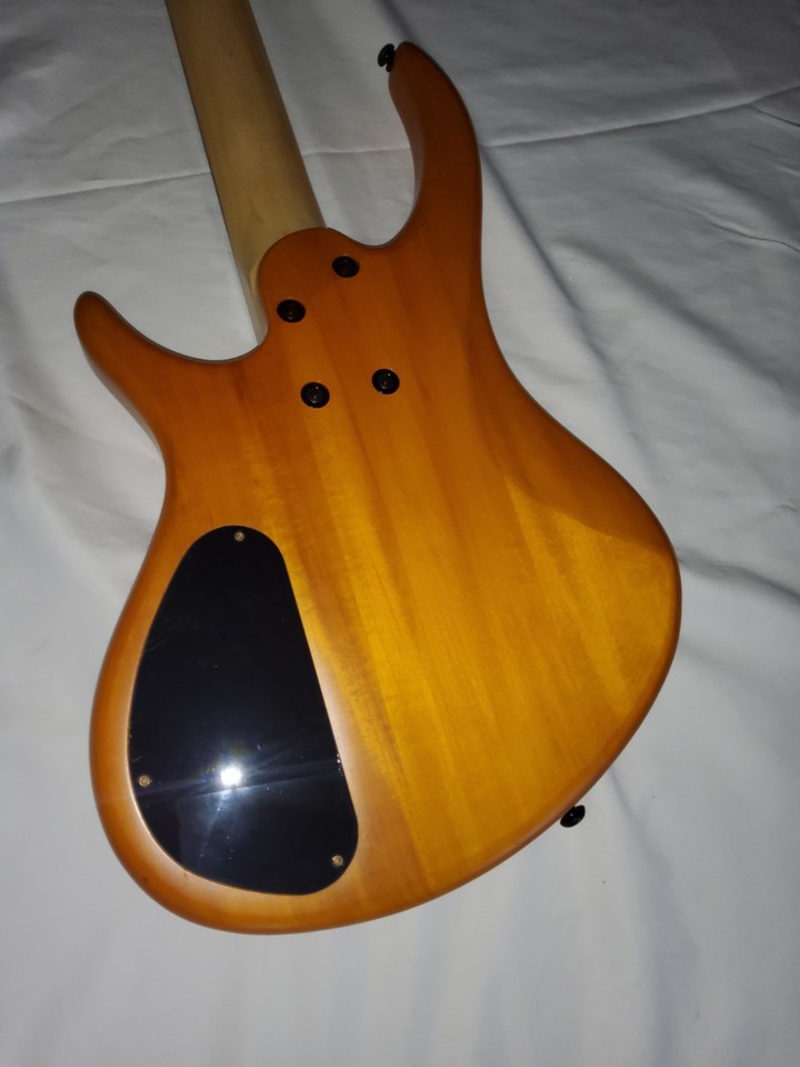 Toby by Tobias 2009 4 String Natural Wood Tone Electric Bass Guitar ...