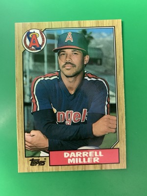 1987 Topps Tiffany Darrell Miller California Angels #337 | eBay