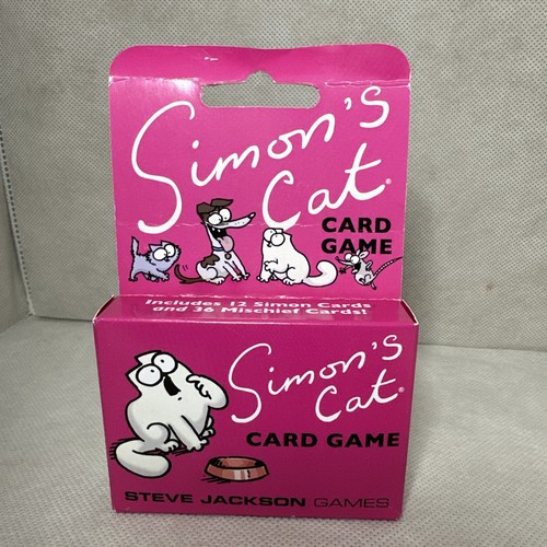Steve Jackson Game #1539 Simon's Cat Card Game New 1st Edition 2nd ...