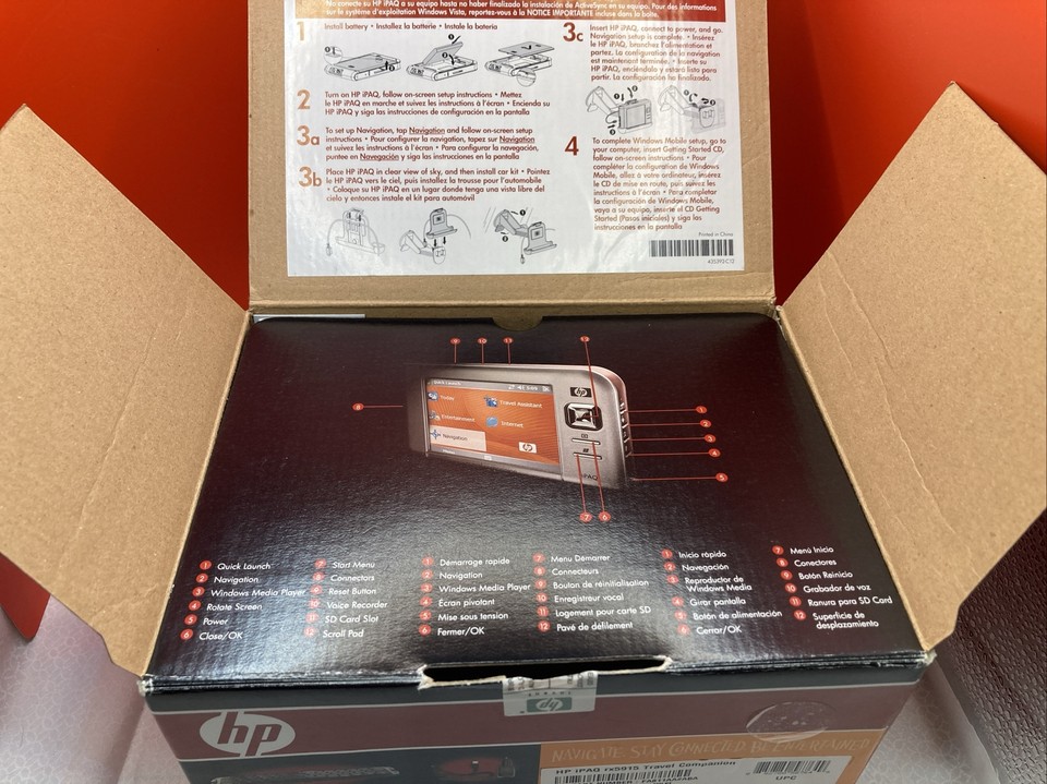 HP iPAQ rx5900, Vintage, Factory Collector Box, Inserts And More ⭐️ | eBay