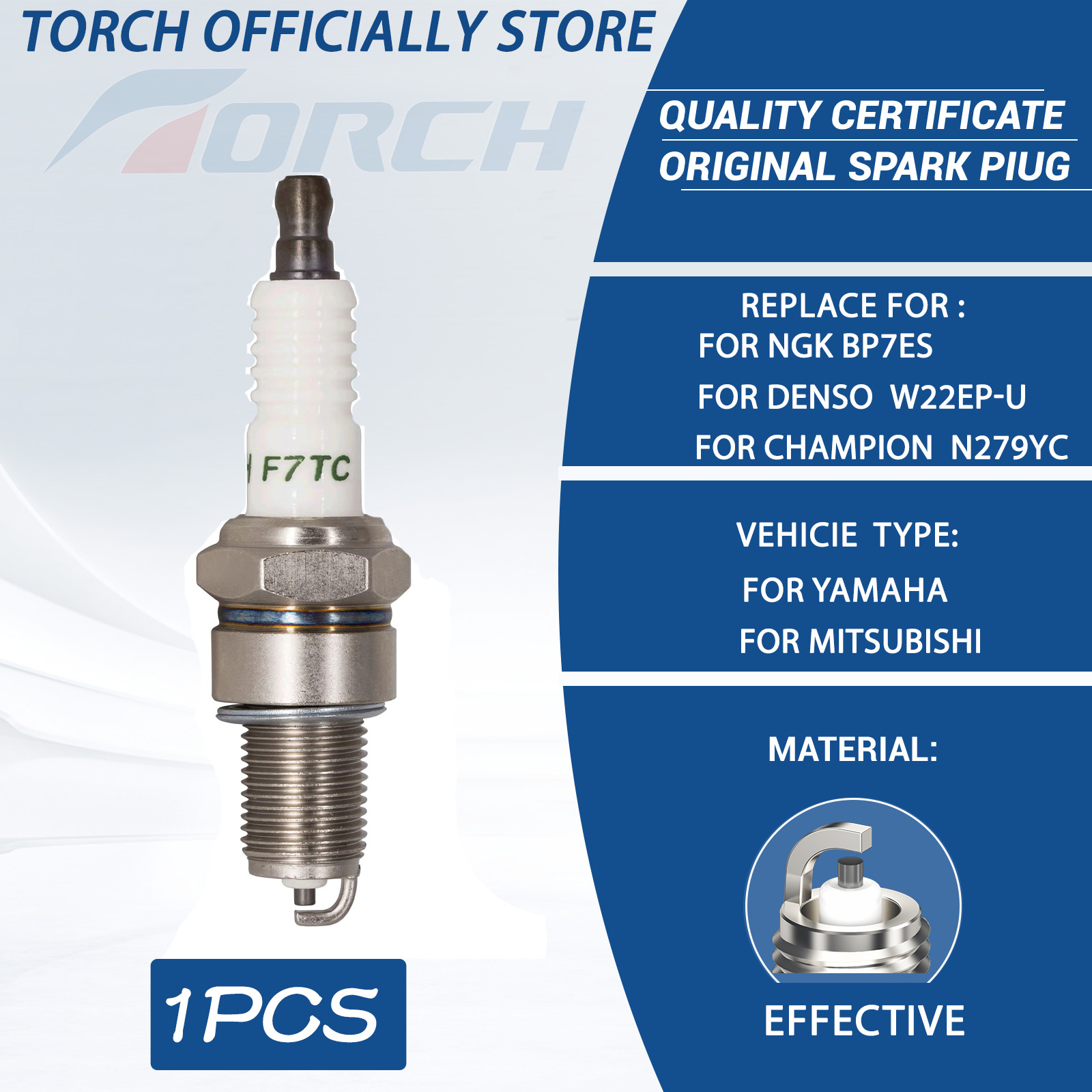LD F7TC - Alternative spark plugs