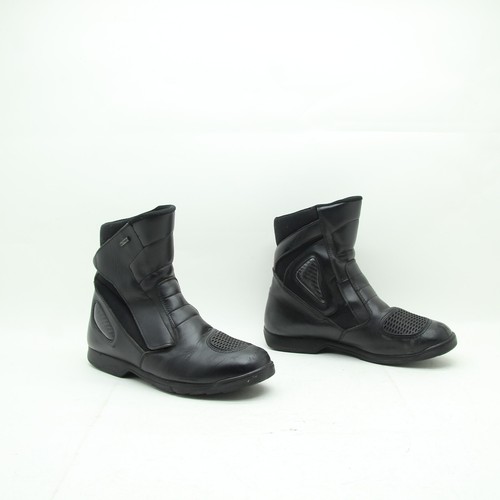 Botte Styl Martin D'Occasion (Cod.STM157) Noir Cuir Touring Bottine ...